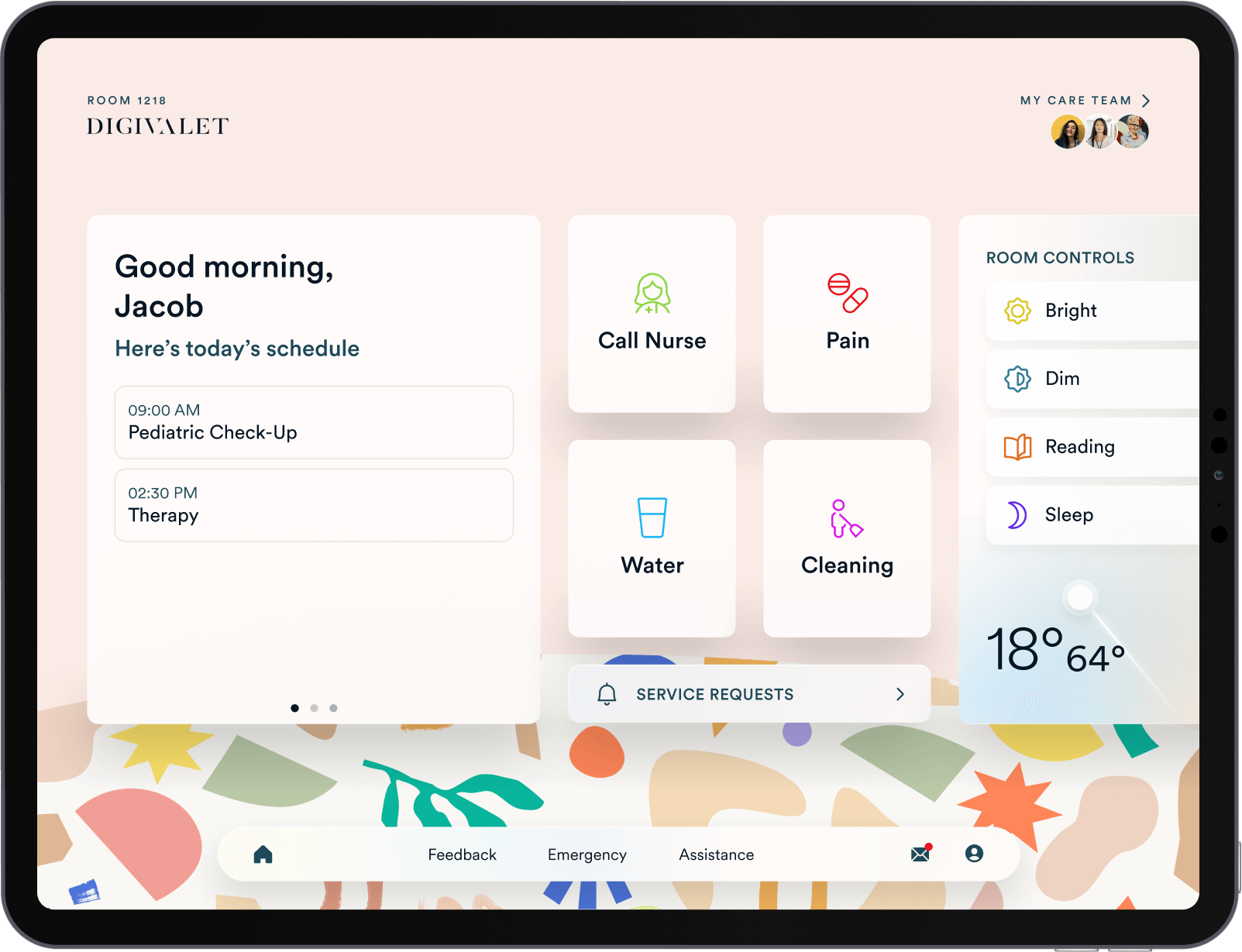 Hospital Smart Room Technology | DigiValet Solutions