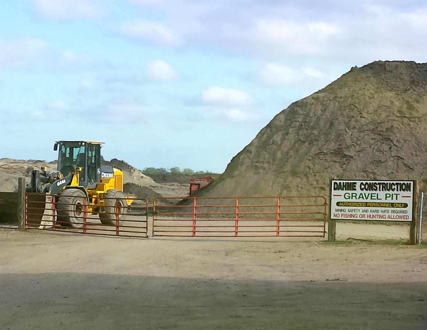 Sand & Gravel - Dahme Construction