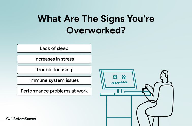 Take These Warning Signs You're Overworked