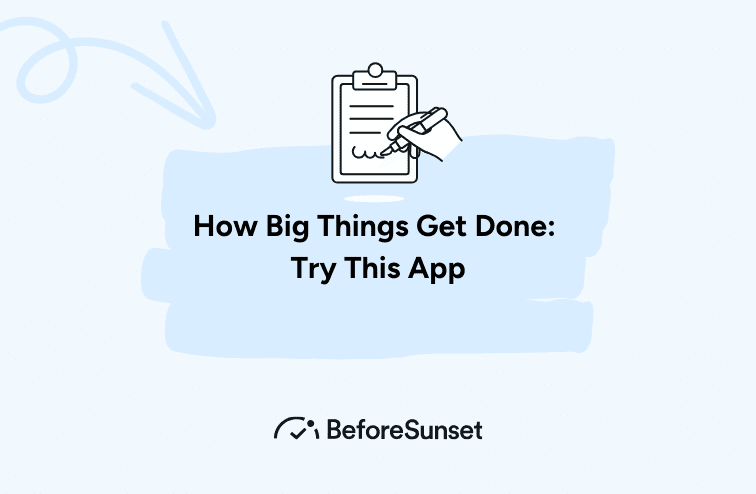 How Big Things Get Done: Maximizing Productivity