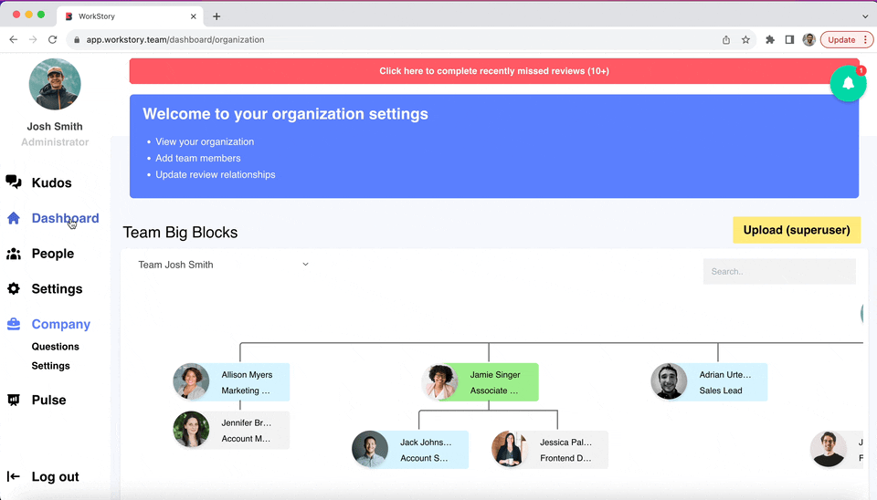 Exporting Organization Historic Review Data