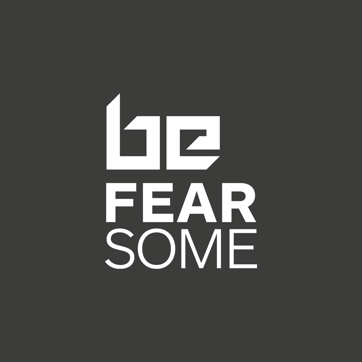 Logo design and branding for London based Be Fearsome