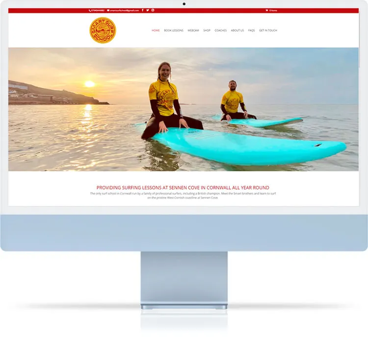 Web Design Cornwall - Bespoke website design in Cornwall