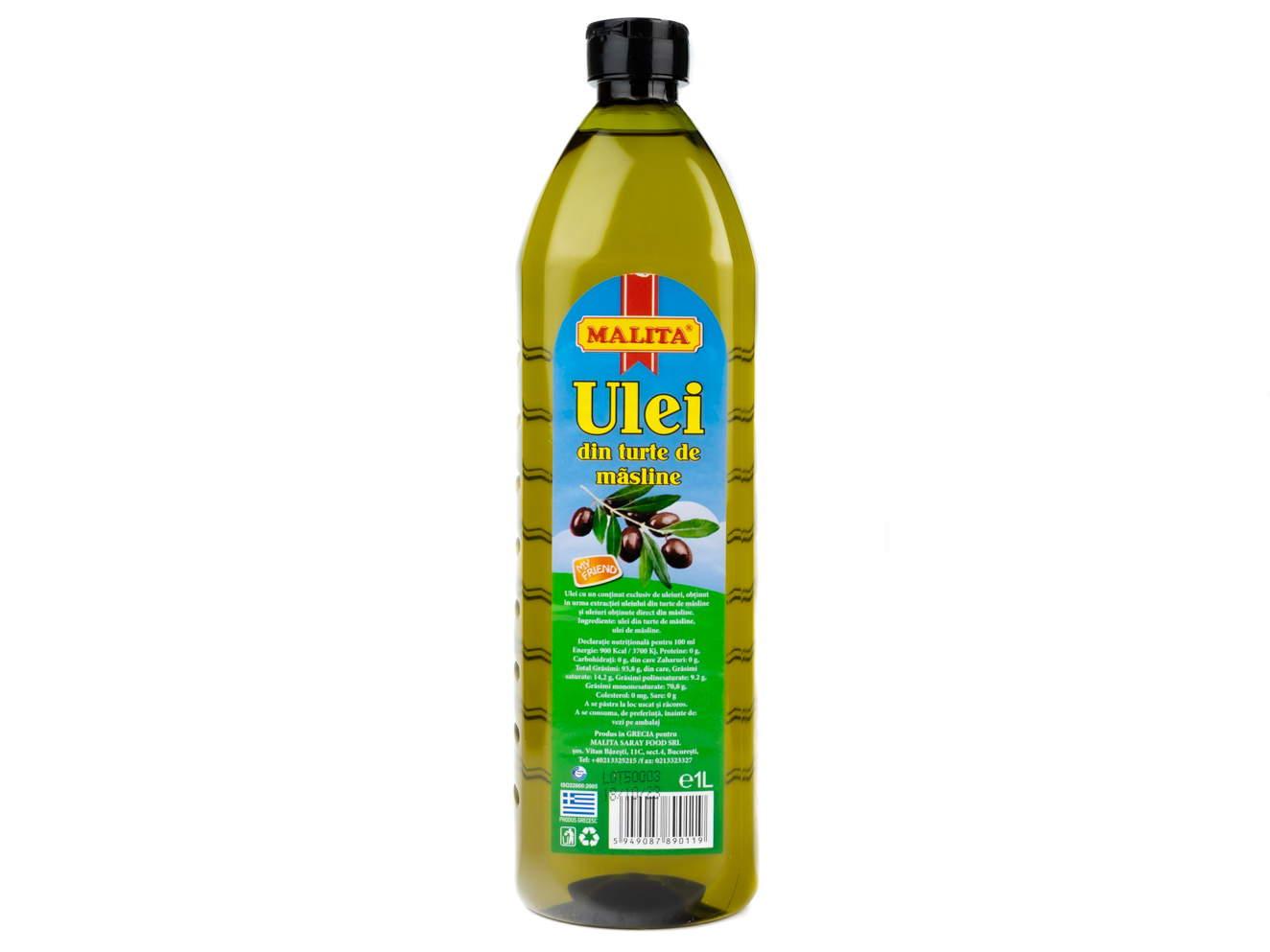 MALITA Ulei din Turte de Masline 1L