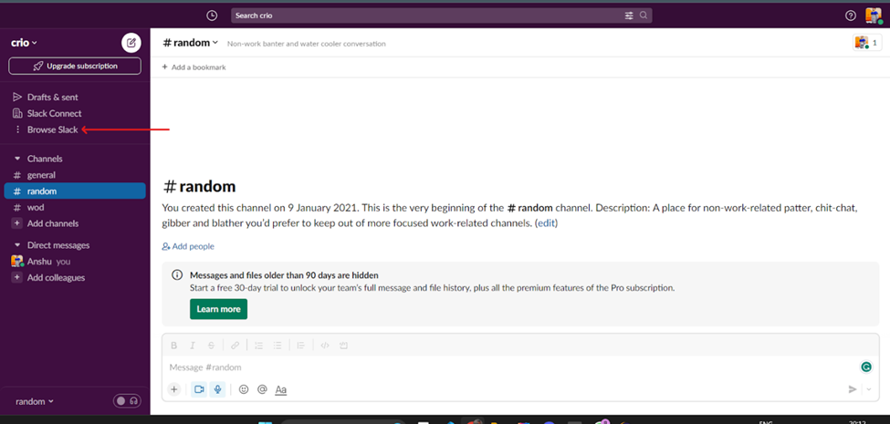 How to set up Github Commit Messages on your Slack Workspace?