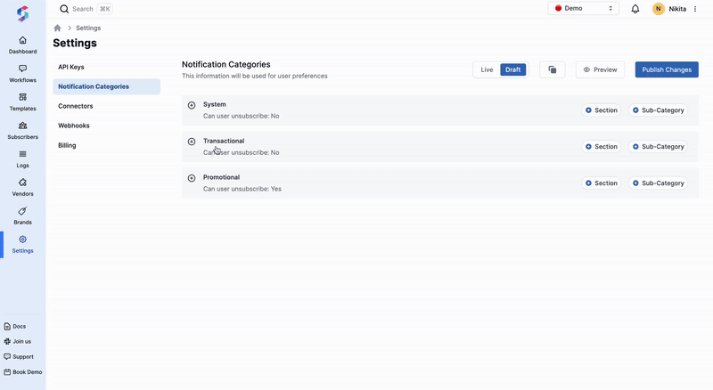 Introducing Notifications User Preference Management - Give Control to ...