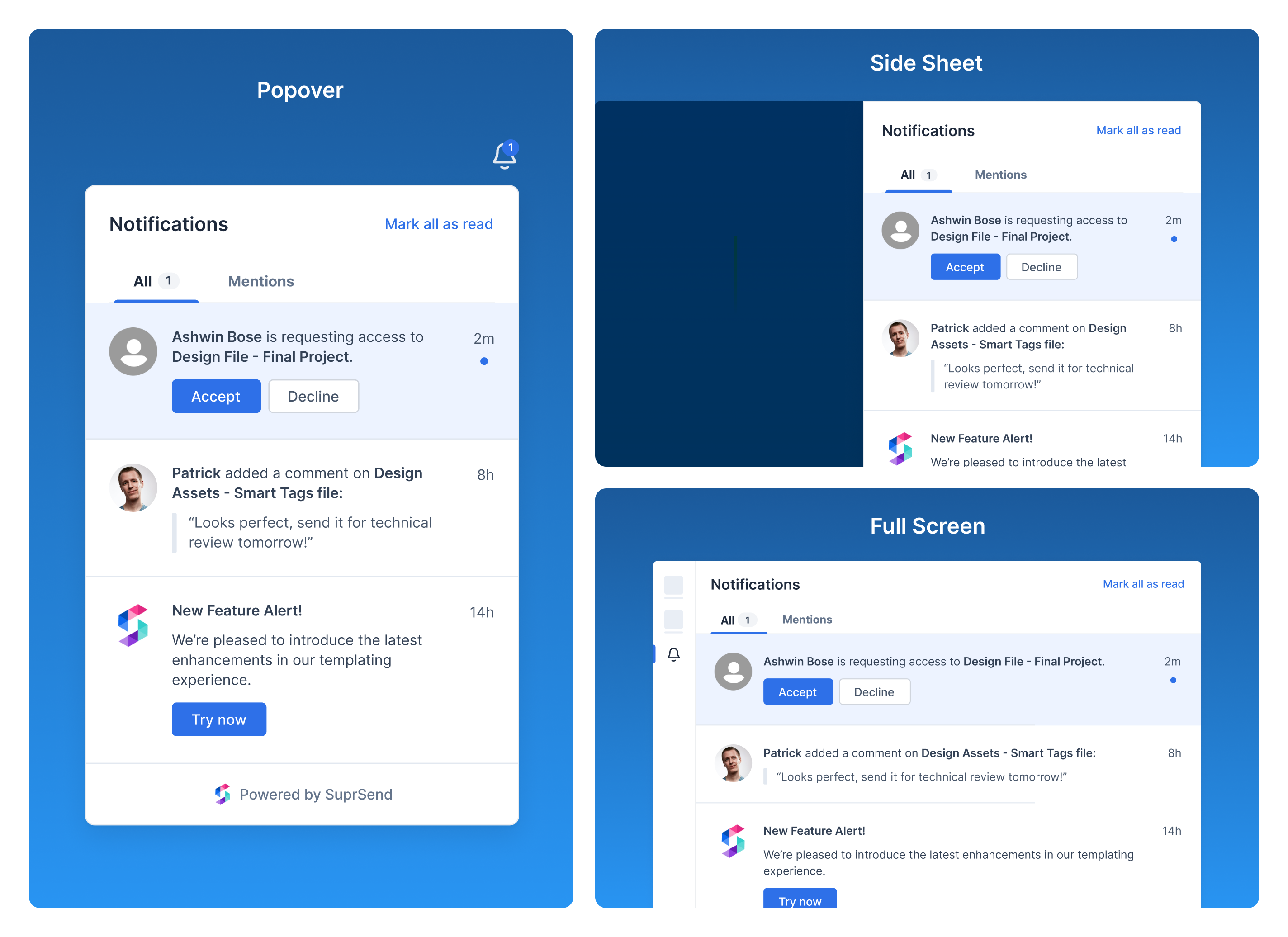 Building Figma-like In-App Inbox For Your Collaborative Design and Prototype Application (With ...