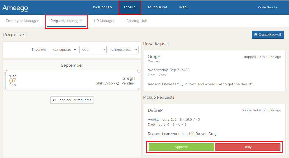 Hospitality Staff Scheduling Solution | Ameego