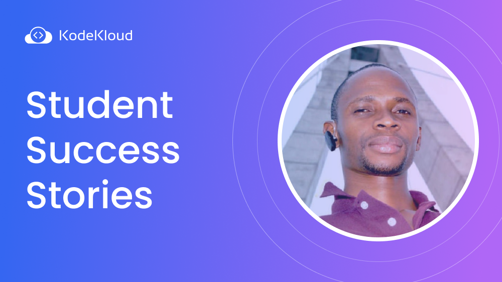 KodeKloud Student Stories - Hammed Mudashir