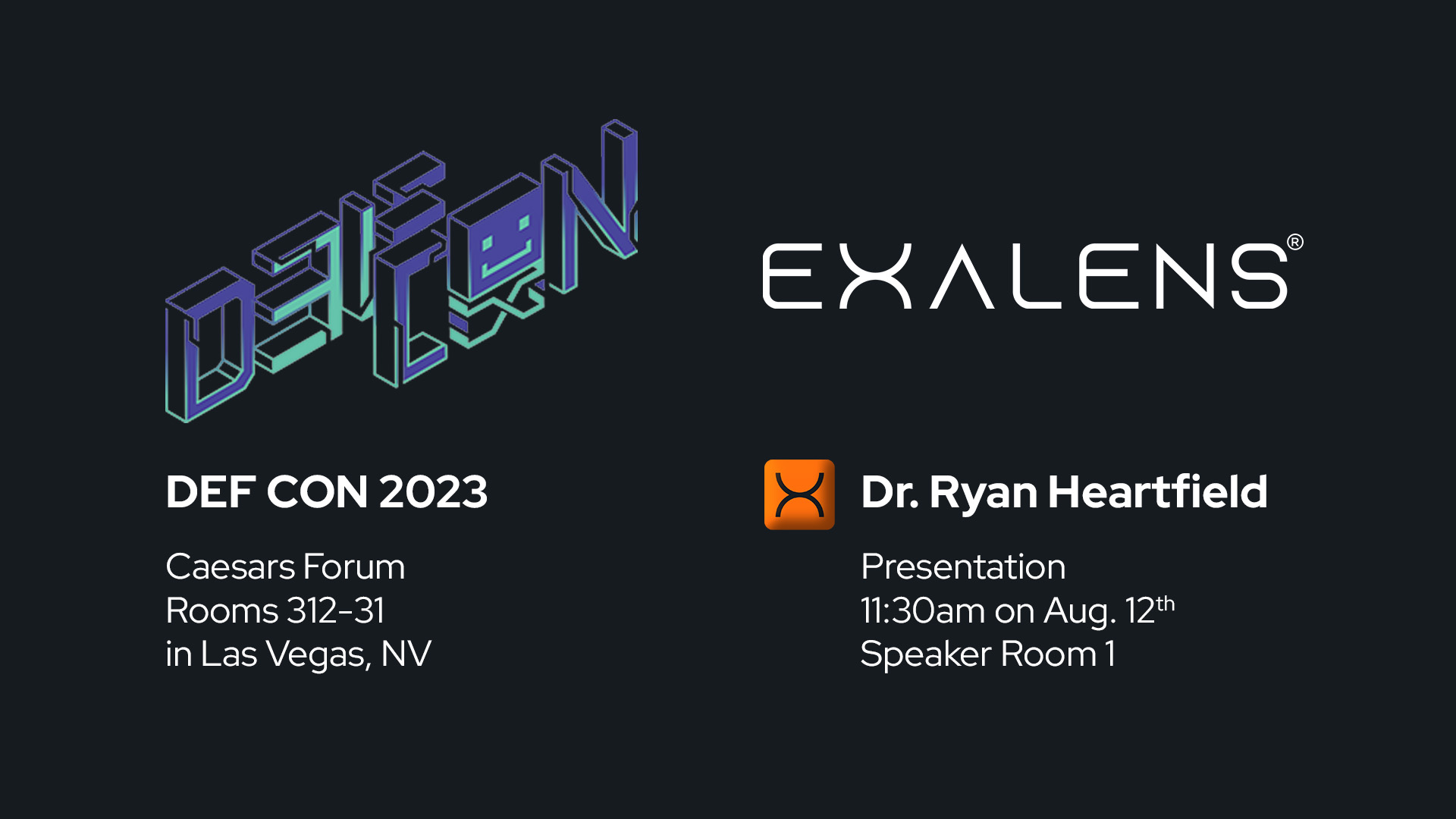 Exalens at DEF CON 2023 | News | Exalens