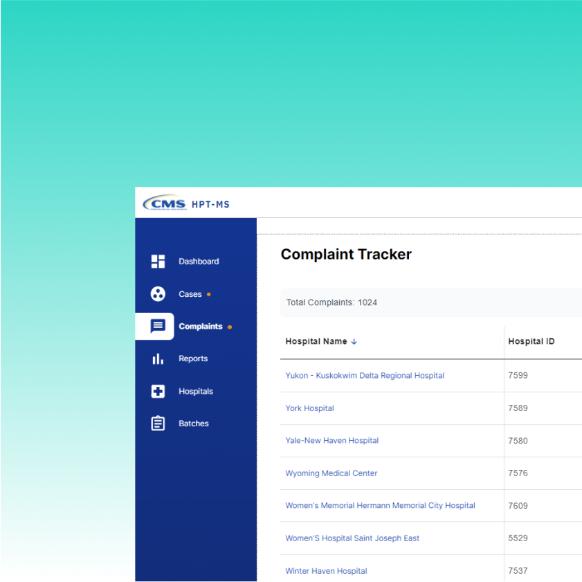 Hospital Price Transparency (HPT) - Case Study