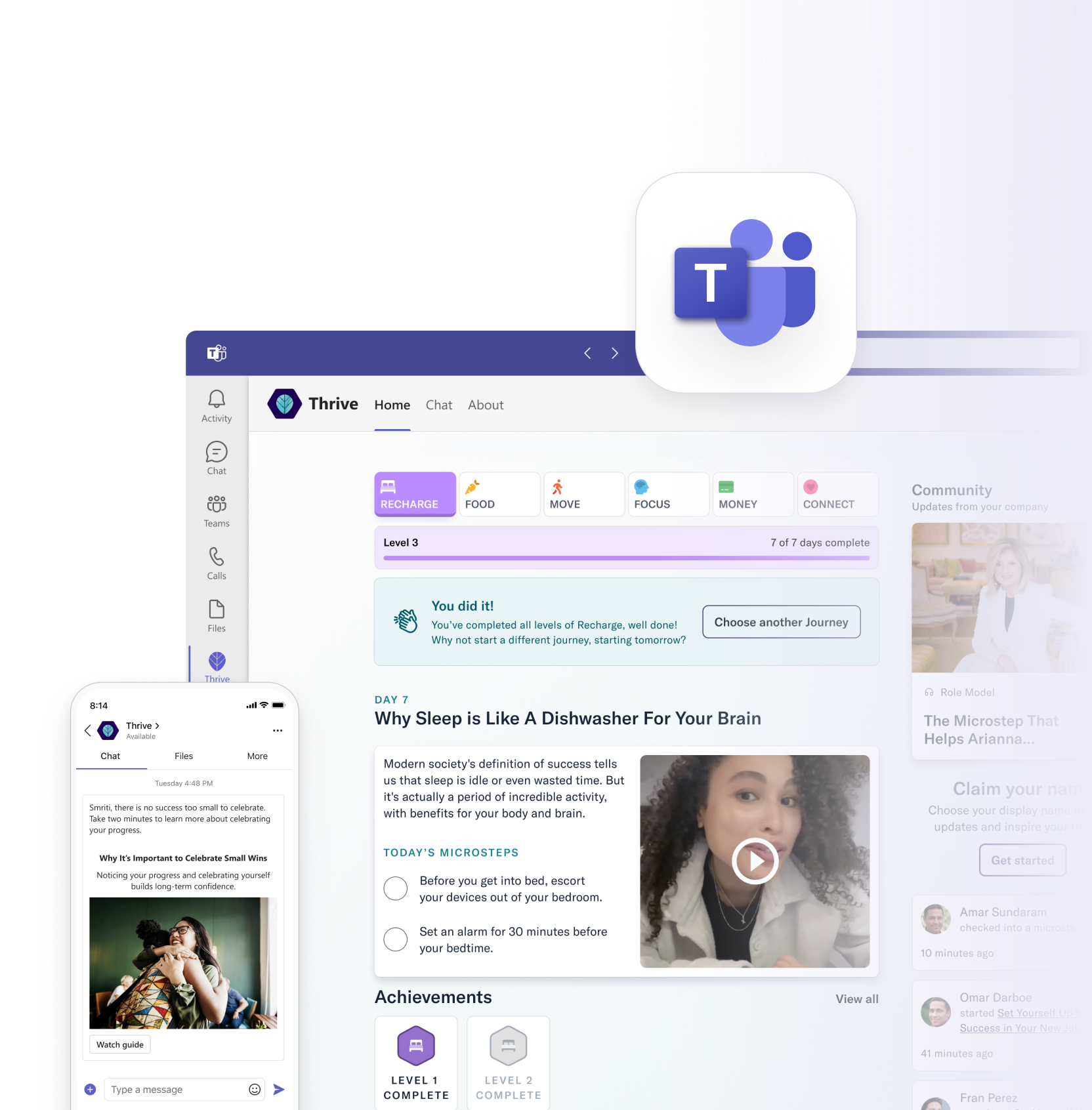 Thrive for Microsoft Teams