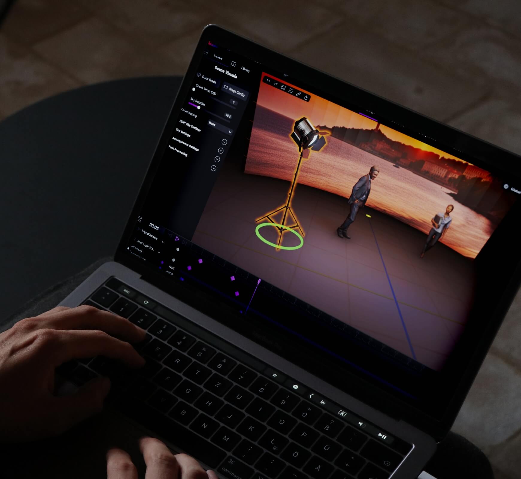 SceneForge Studio | Pre-Visualization and Stage Simulation Software
