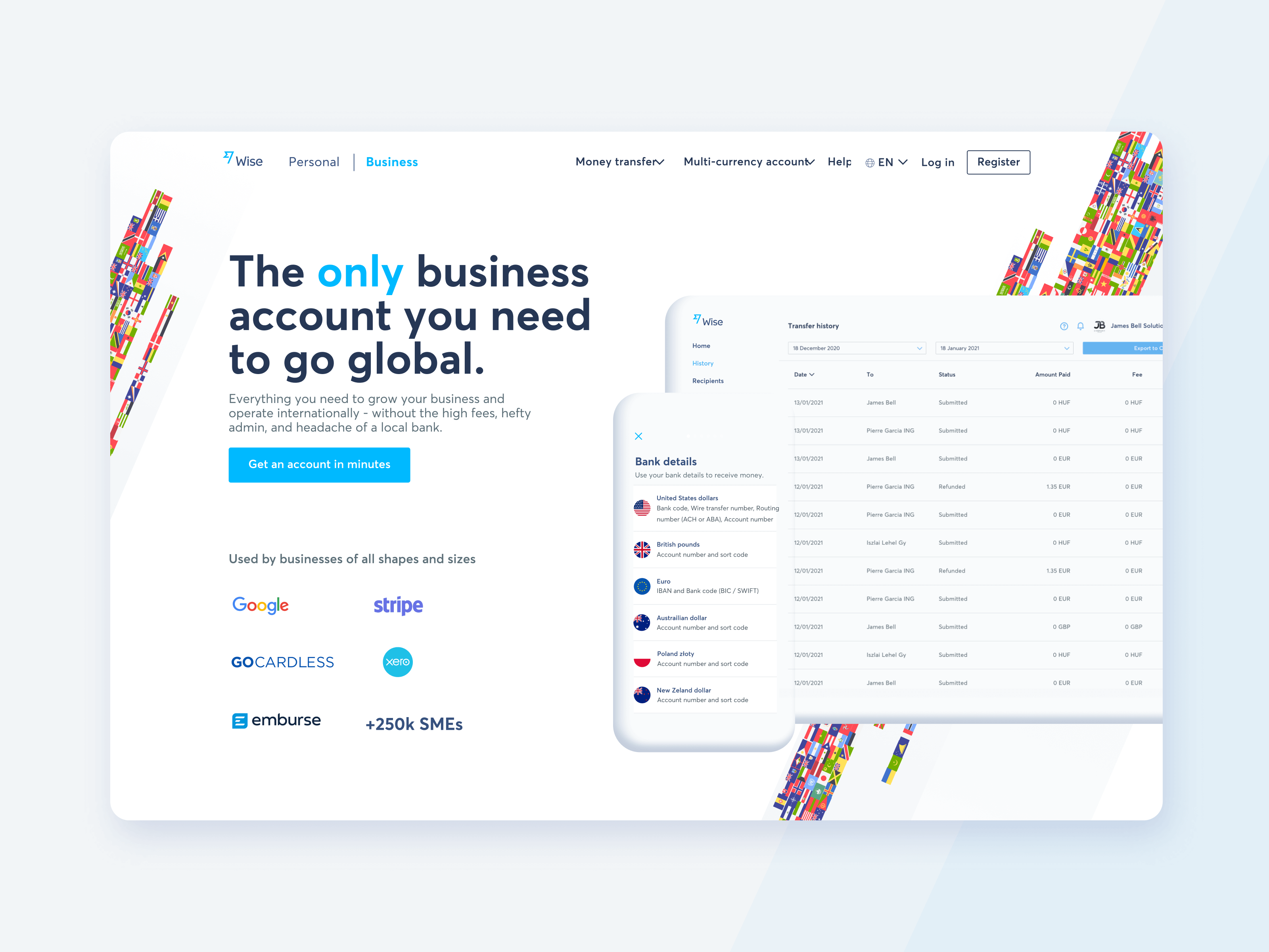 Our Designs For Wise | Studio Case Studies