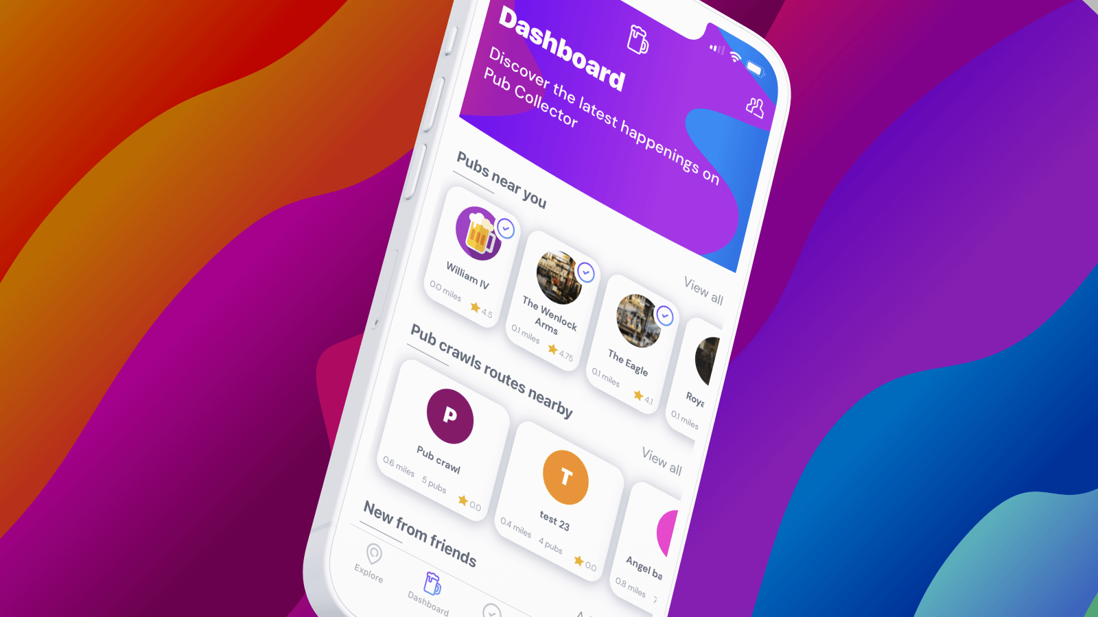 Our Designs For Pub Collector | Studio Case Studies