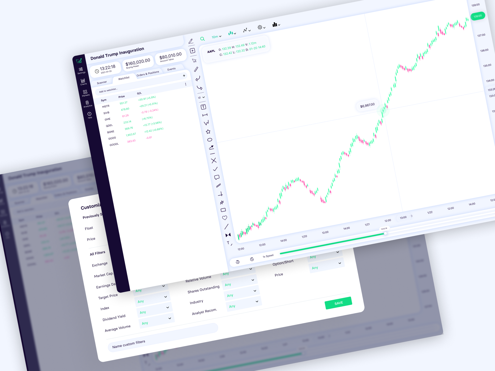 Our Designs For TradingSim | Studio Case Studies