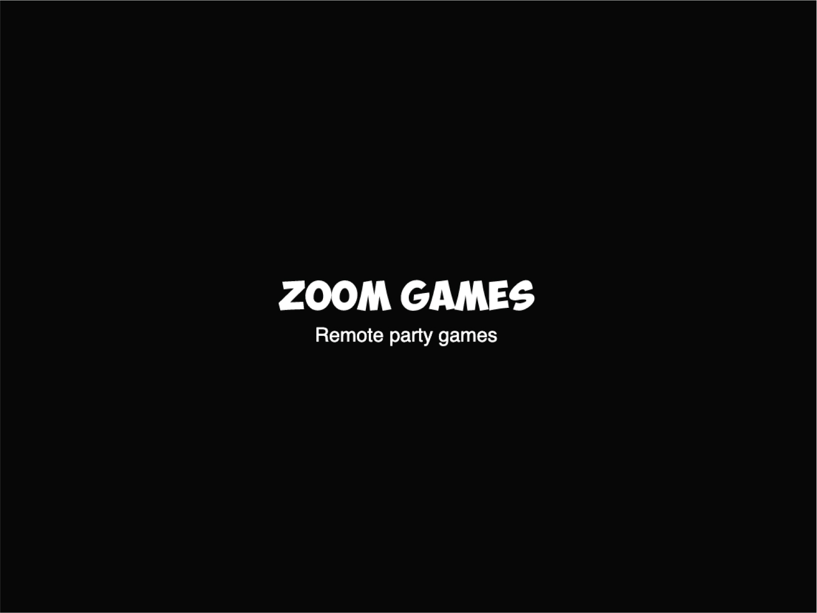 Our Designs For Zoom Games | Studio Case Studies