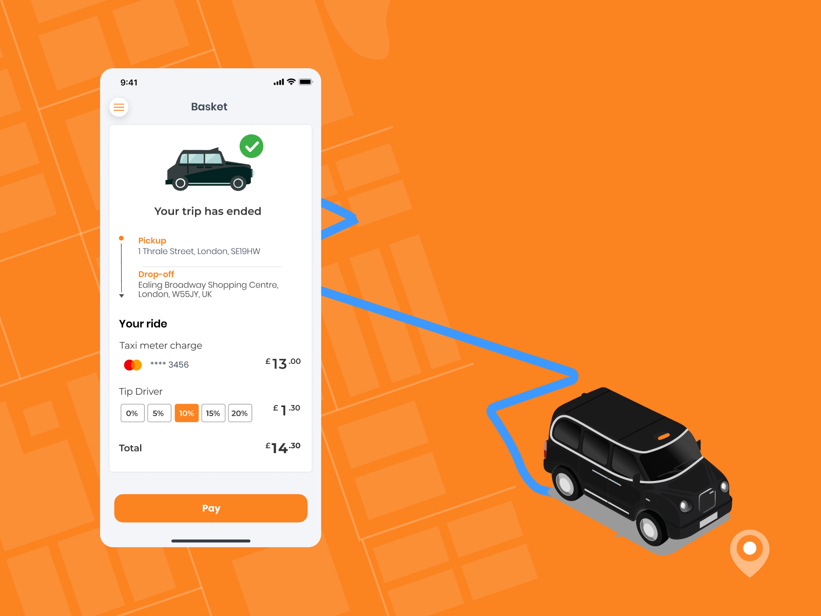 Our Designs For cab:app | Studio Case Studies
