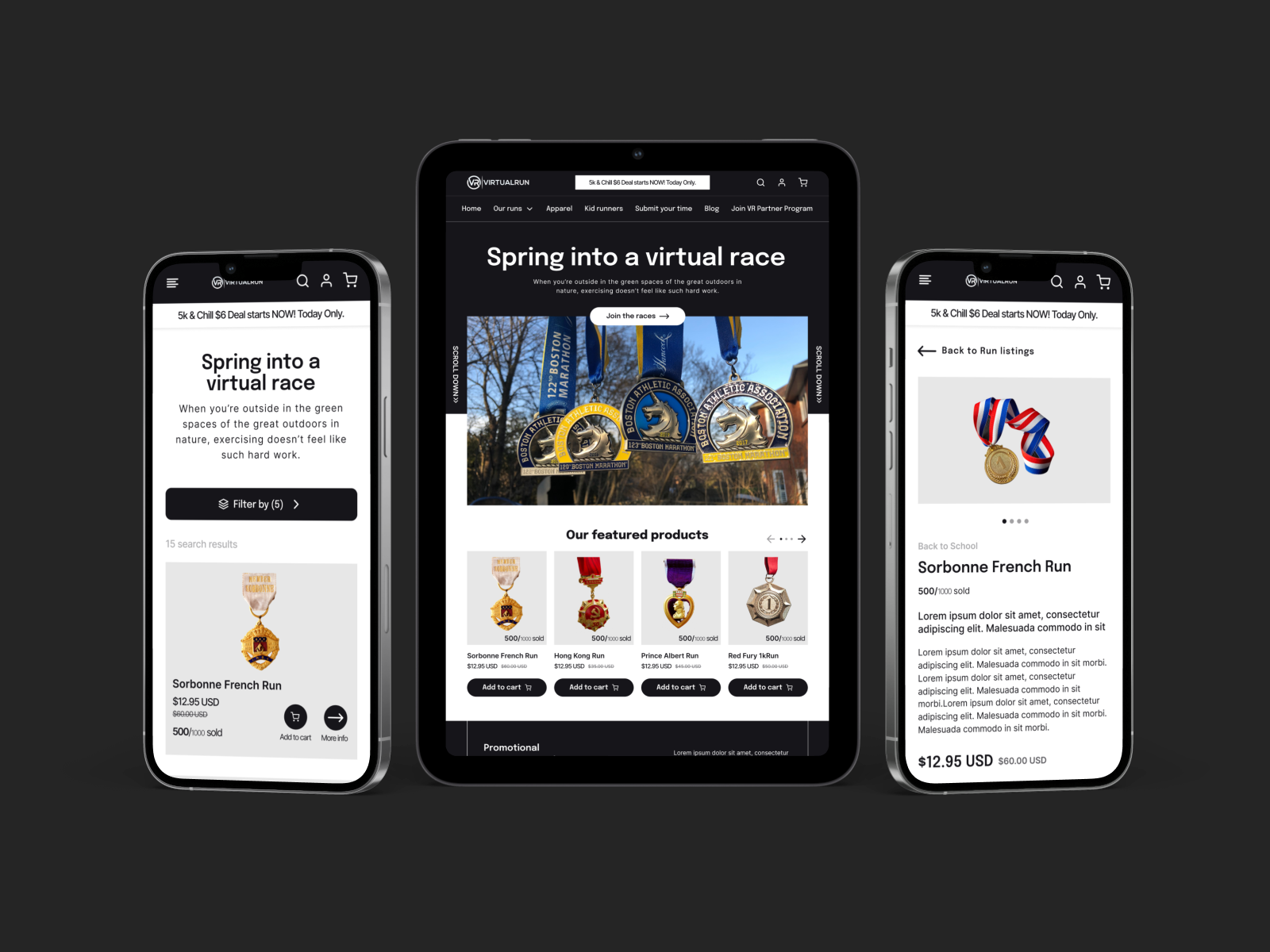 Our Designs For Virtual Run | Studio Case Studies