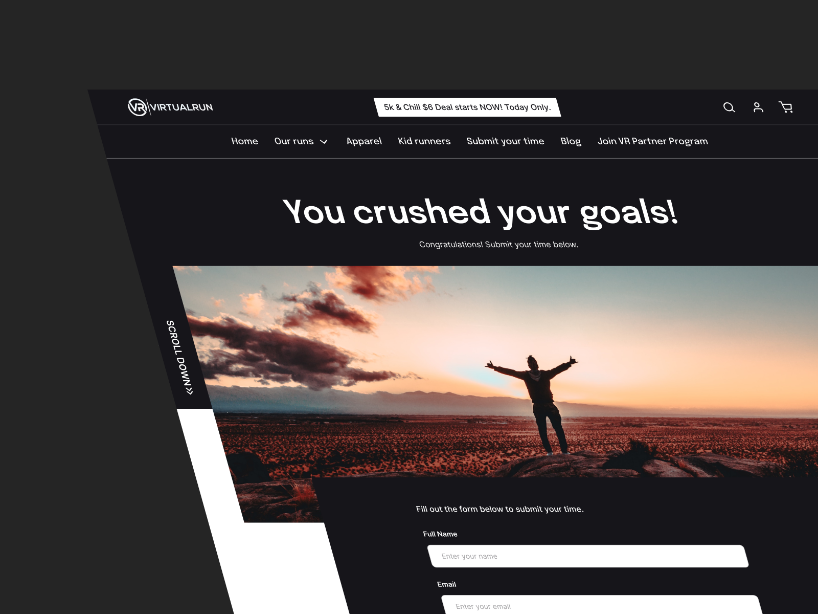Our Designs For Virtual Run | Studio Case Studies