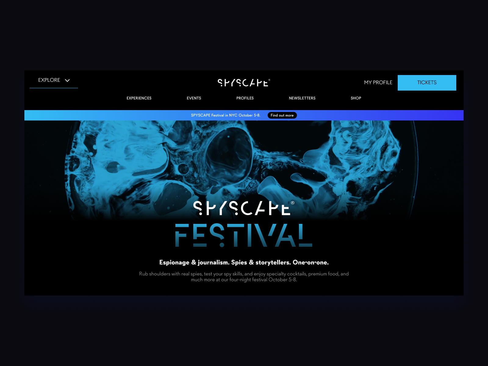 Our Designs For Spyscape | Studio Case Studies