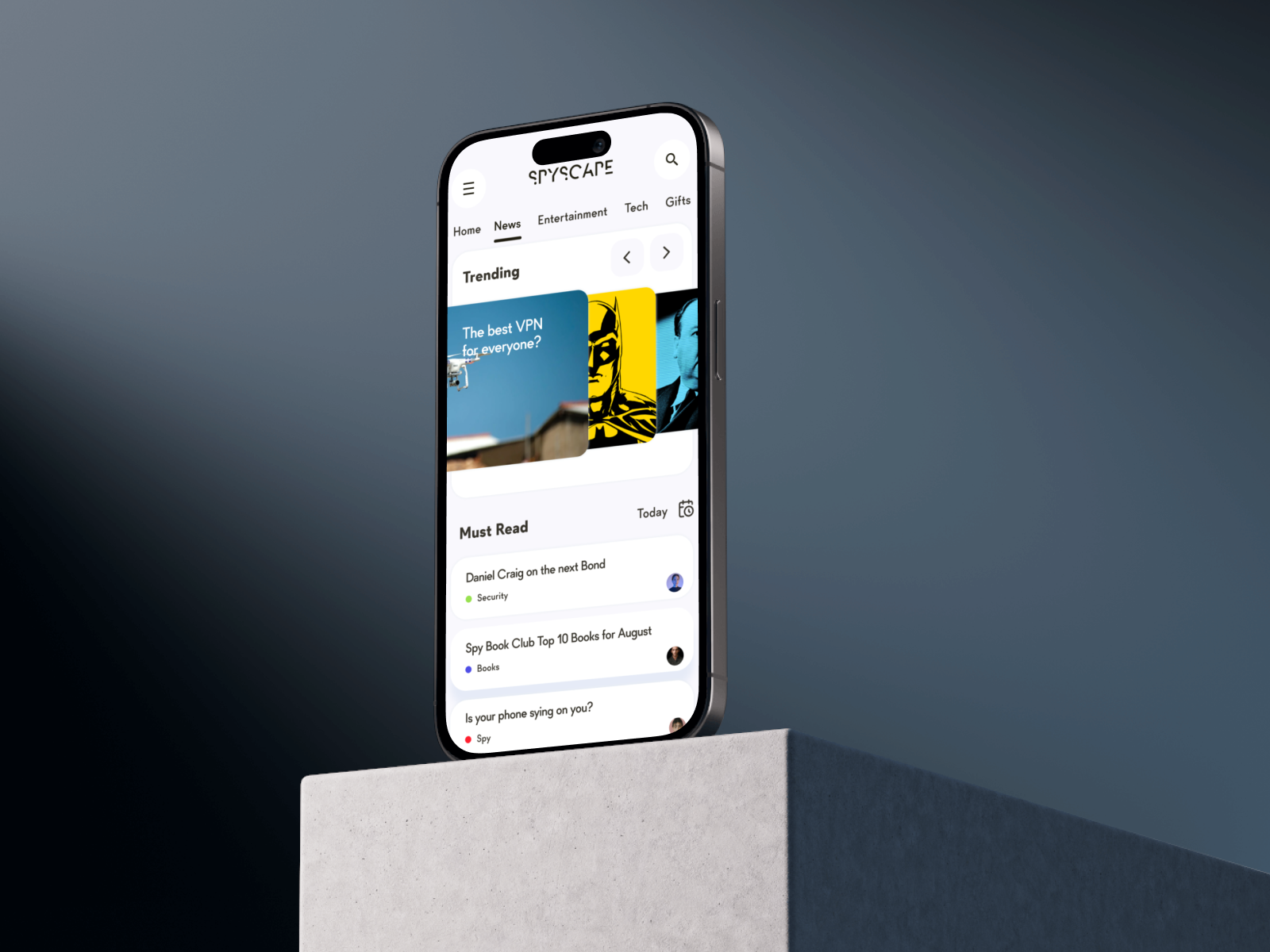 Our Designs For Spyscape | Studio Case Studies