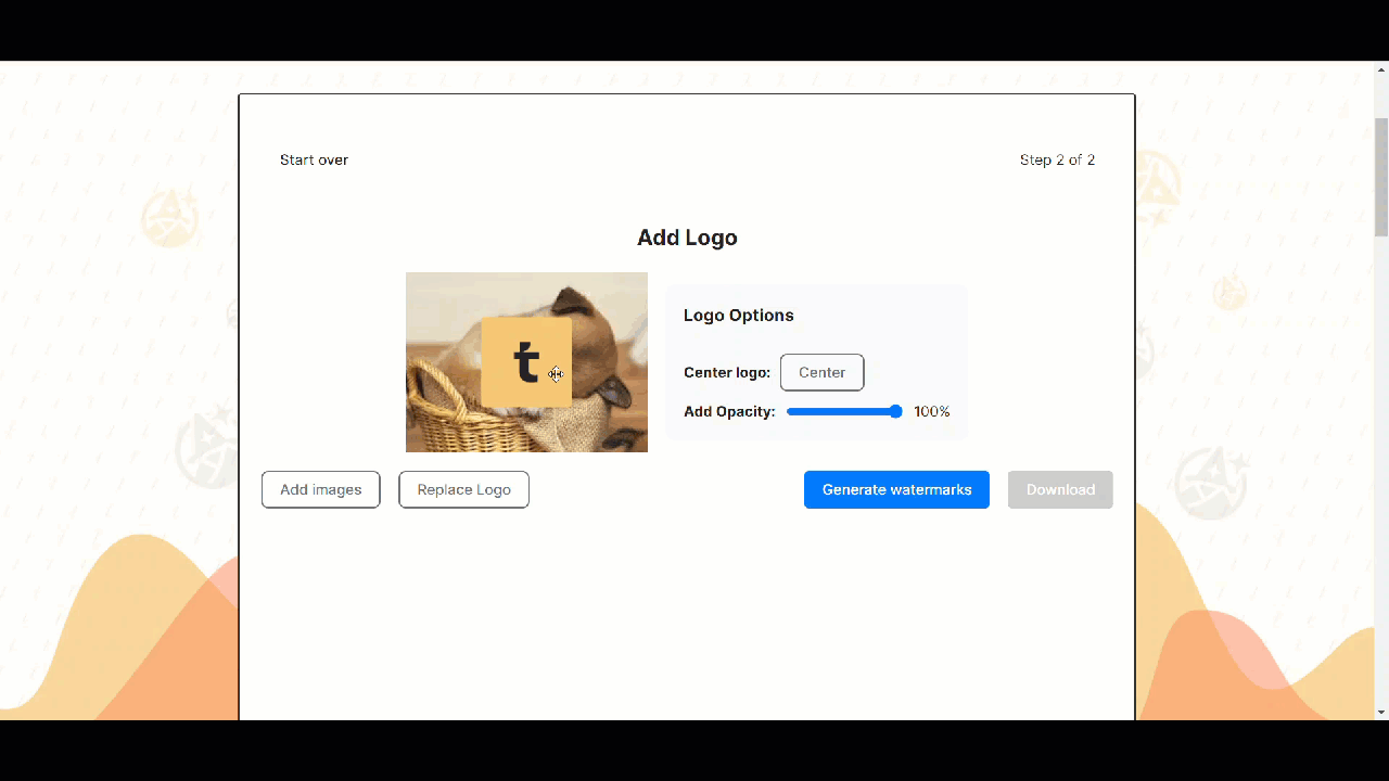 New tool by tagbox.io - free batch photo watermarking