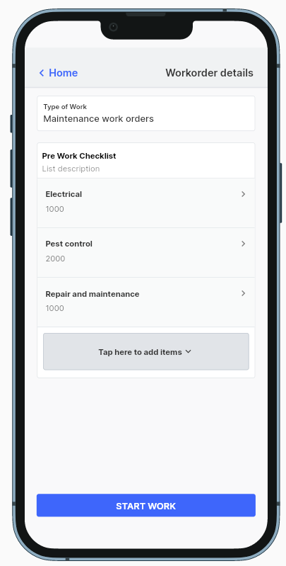Use the Zorp template for Factory Work Order Management