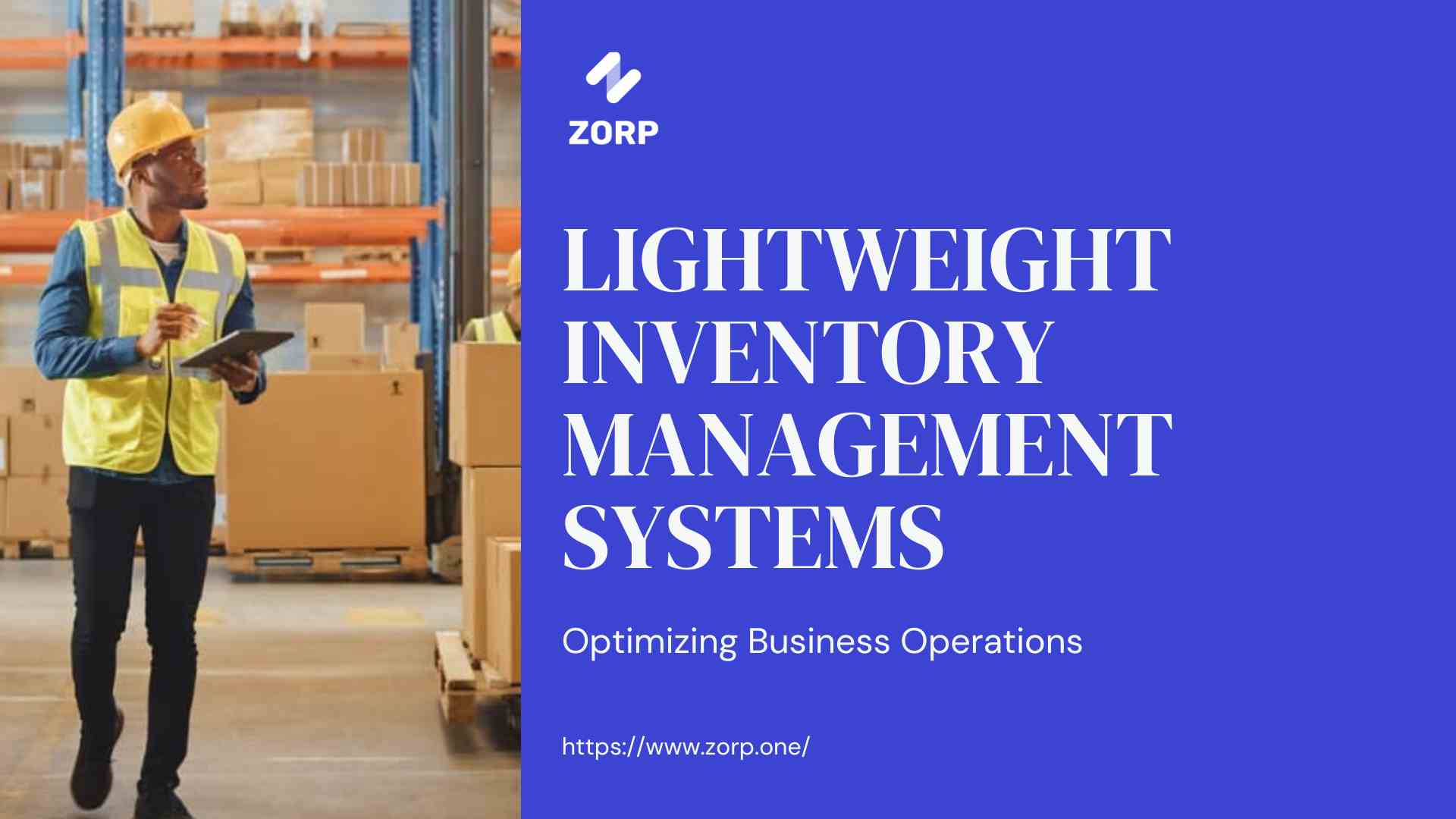 Optimizing Business Operations with Lightweight Inventory Management Systems