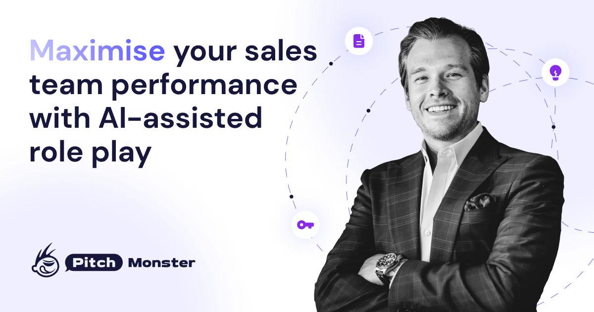 AI Powered Sales Role-Play for Sales Leaders - PitchMonster