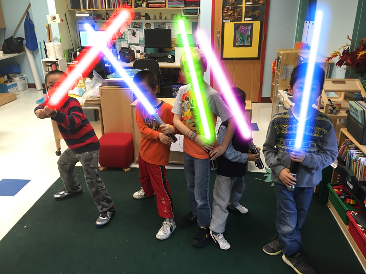 Teaching Star Wars: From Robots to Readers