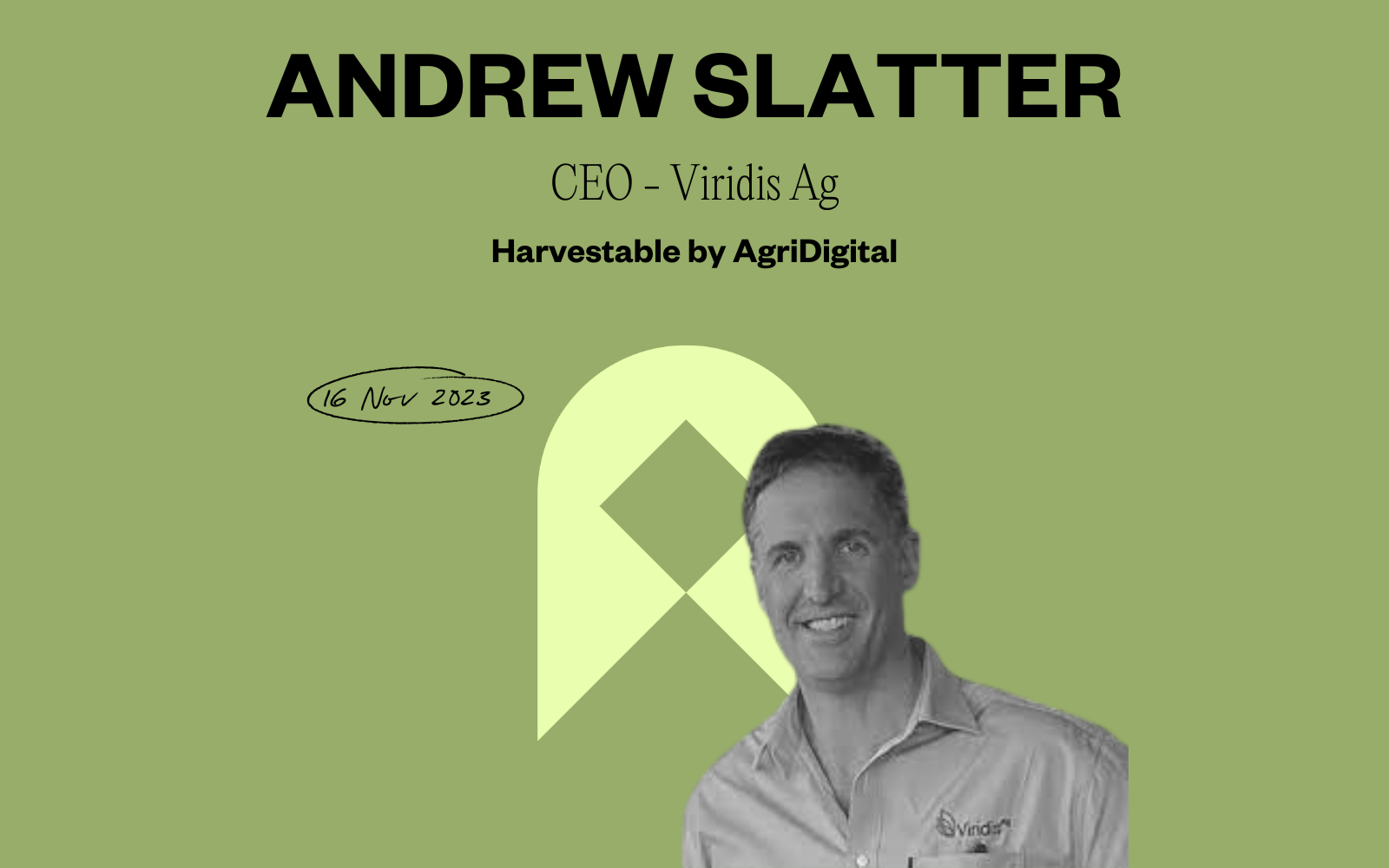 Andrew Slatter Unveils Viridis Ag's Data Strategy: Mastering Broad-Acre Crop Analytics
