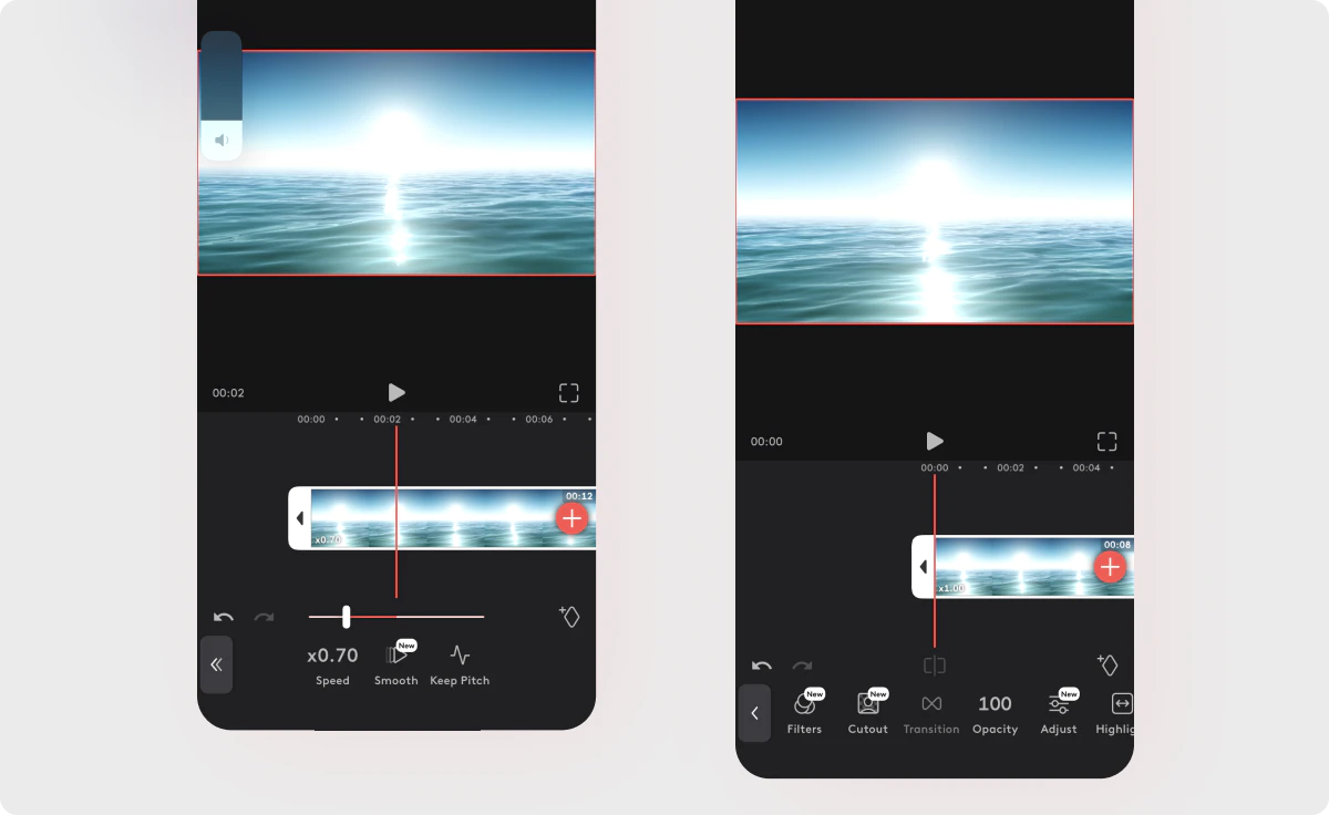 How to create a slow-motion video | Videoleap