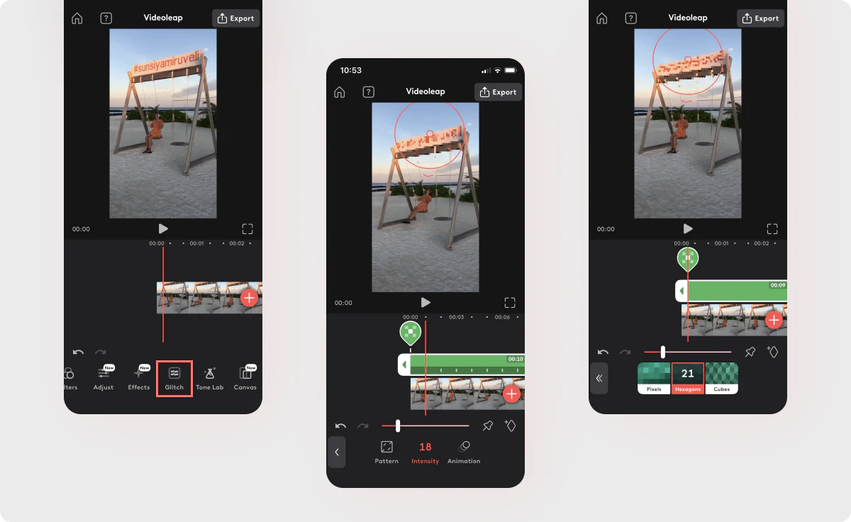 How to blur the background or objects in videos | Videoleap