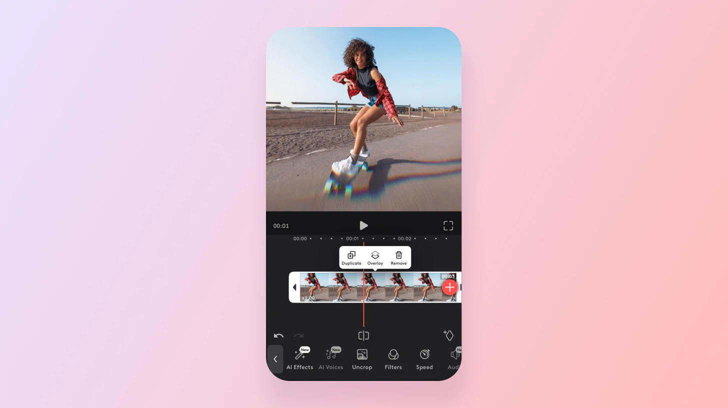 Guide: how to loop a video with Videoleap | Videoleap
