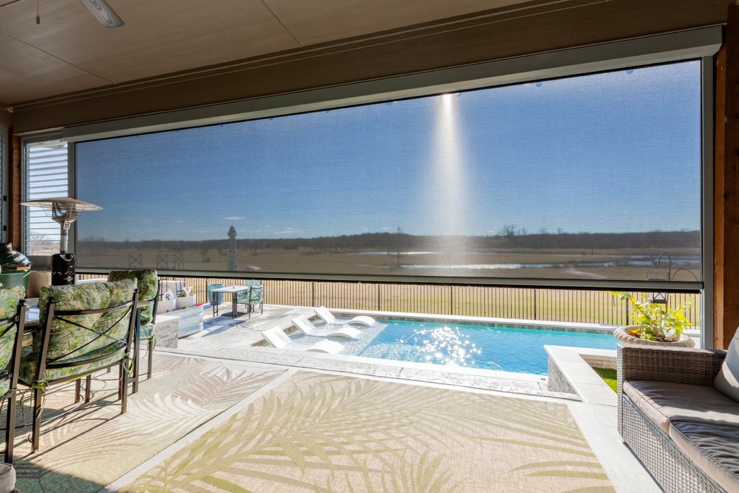 Motorized Outdoor Shades & Solar Screens in DFW | Patio Shades