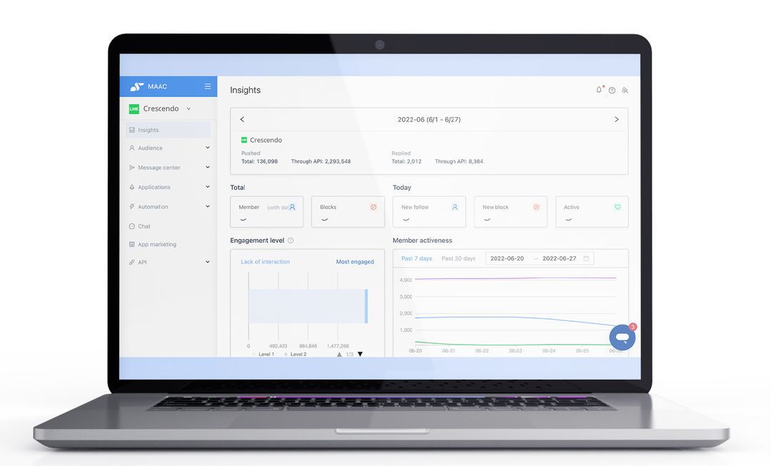 MAAC: CRM and Marketing Automation tool for LINE