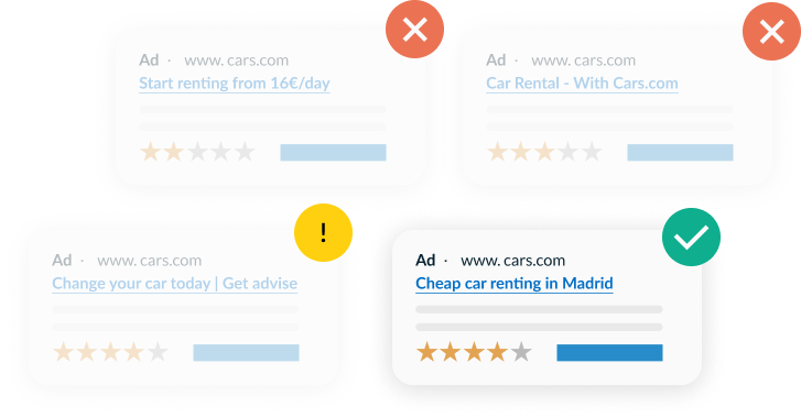 AdCreator para Google Ads | Mejor CTR y Conversión