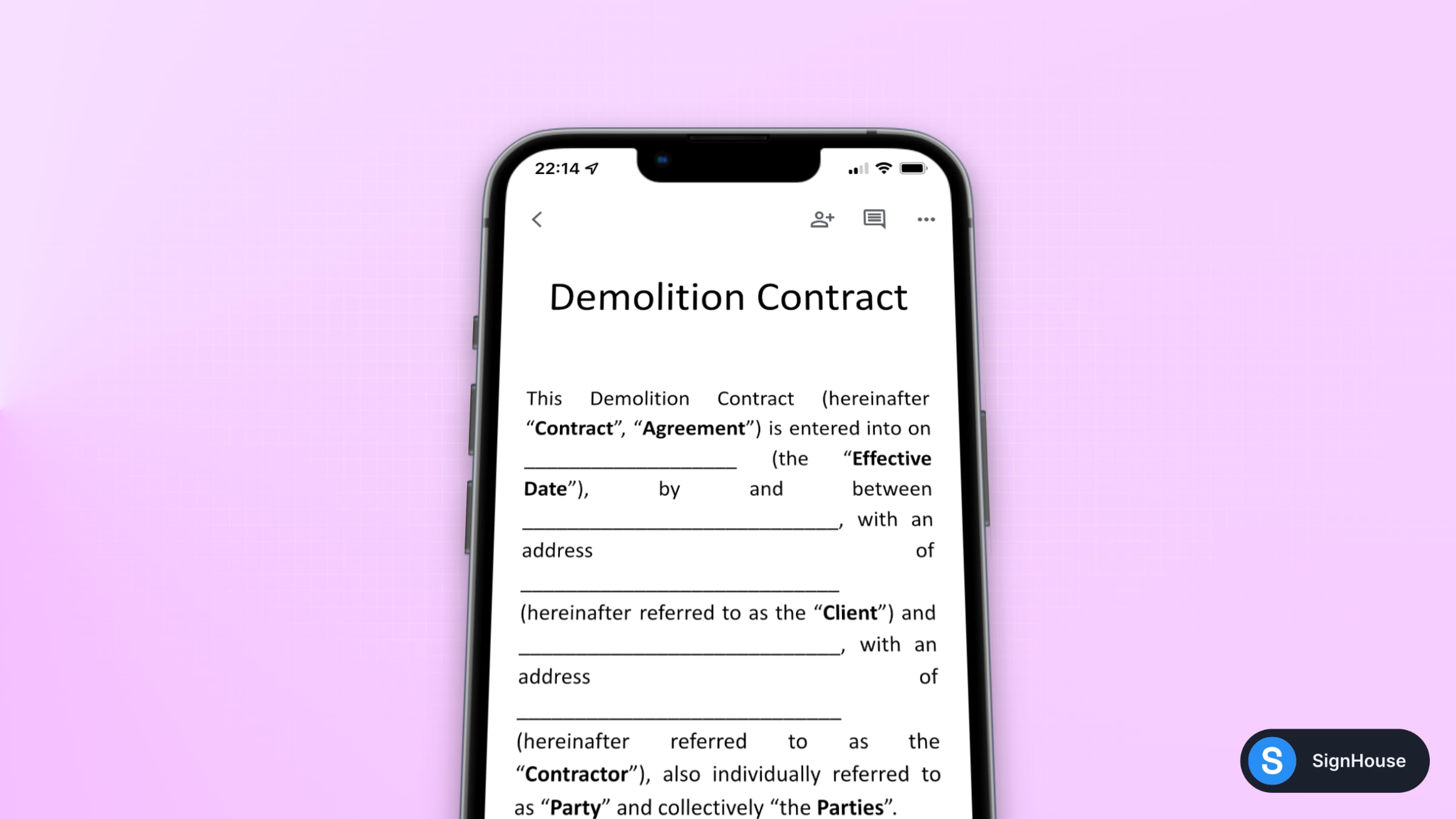 THE Working Demolition Contract Template (Free)