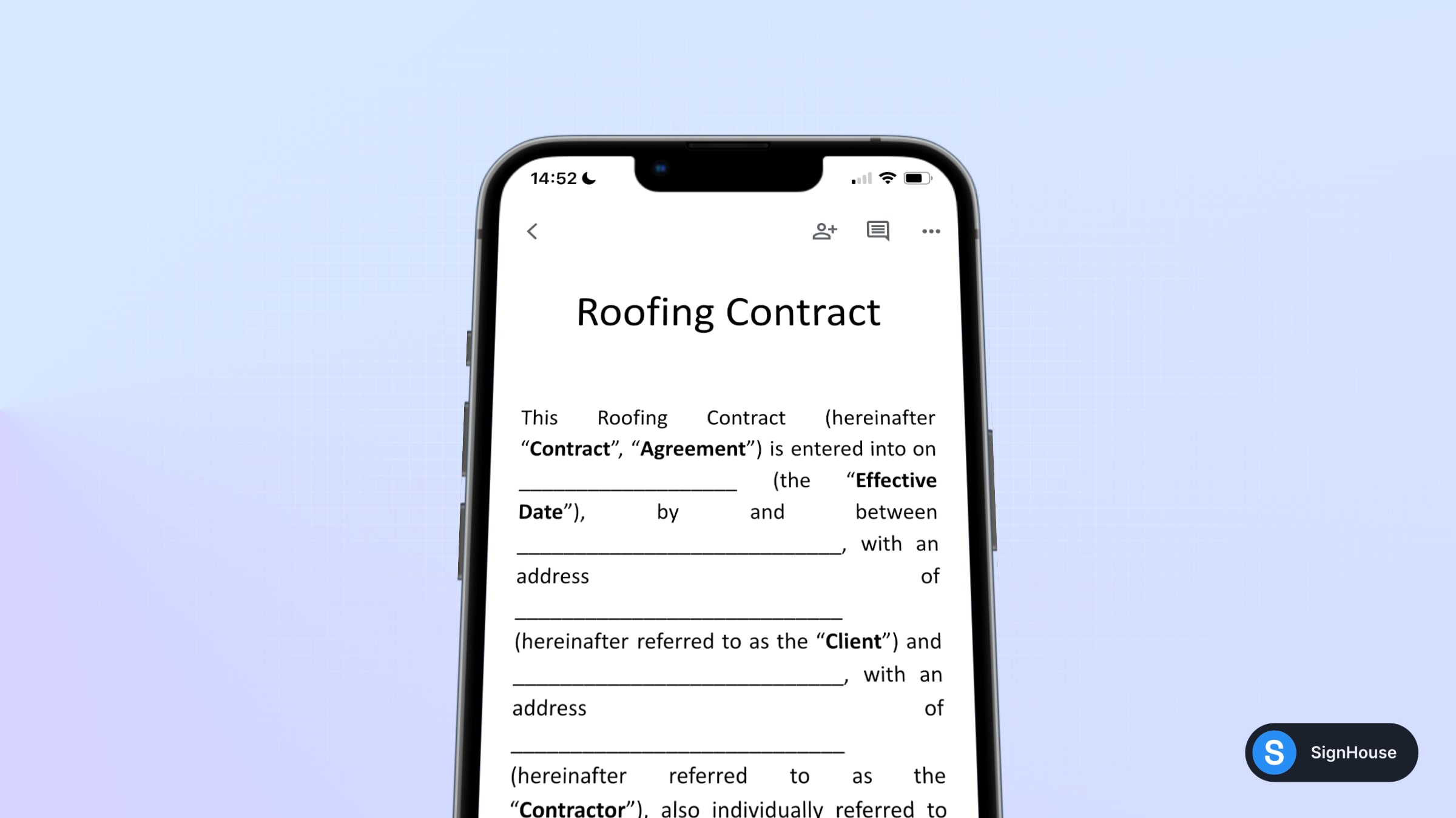 THE Working Roofing Contract Template (Free)