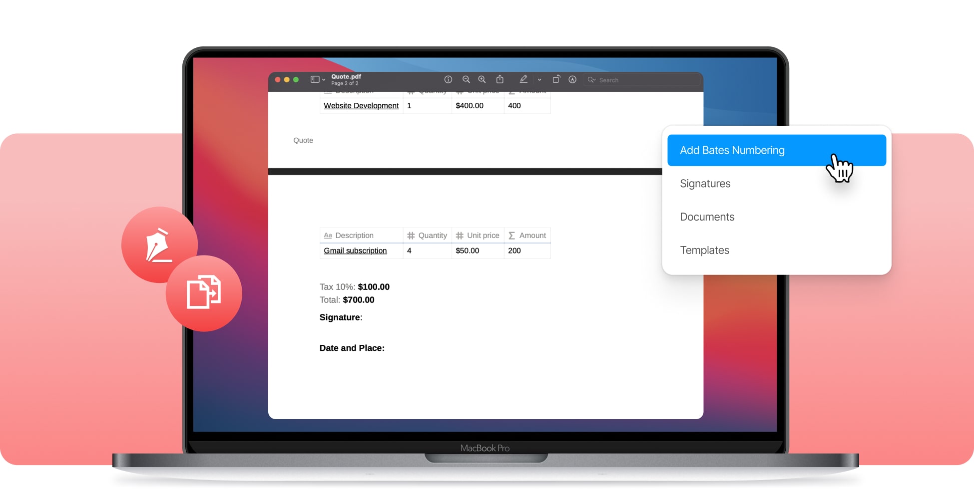 Add Bates Numbering to PDF (Free), the 100% faster way