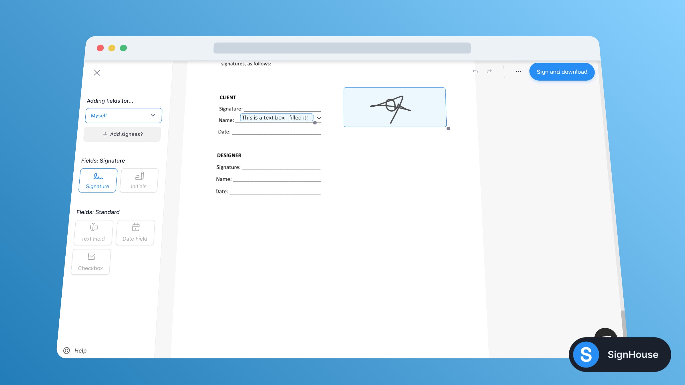How To Fill & Sign A PDF Electronically (2024) | SignHouse