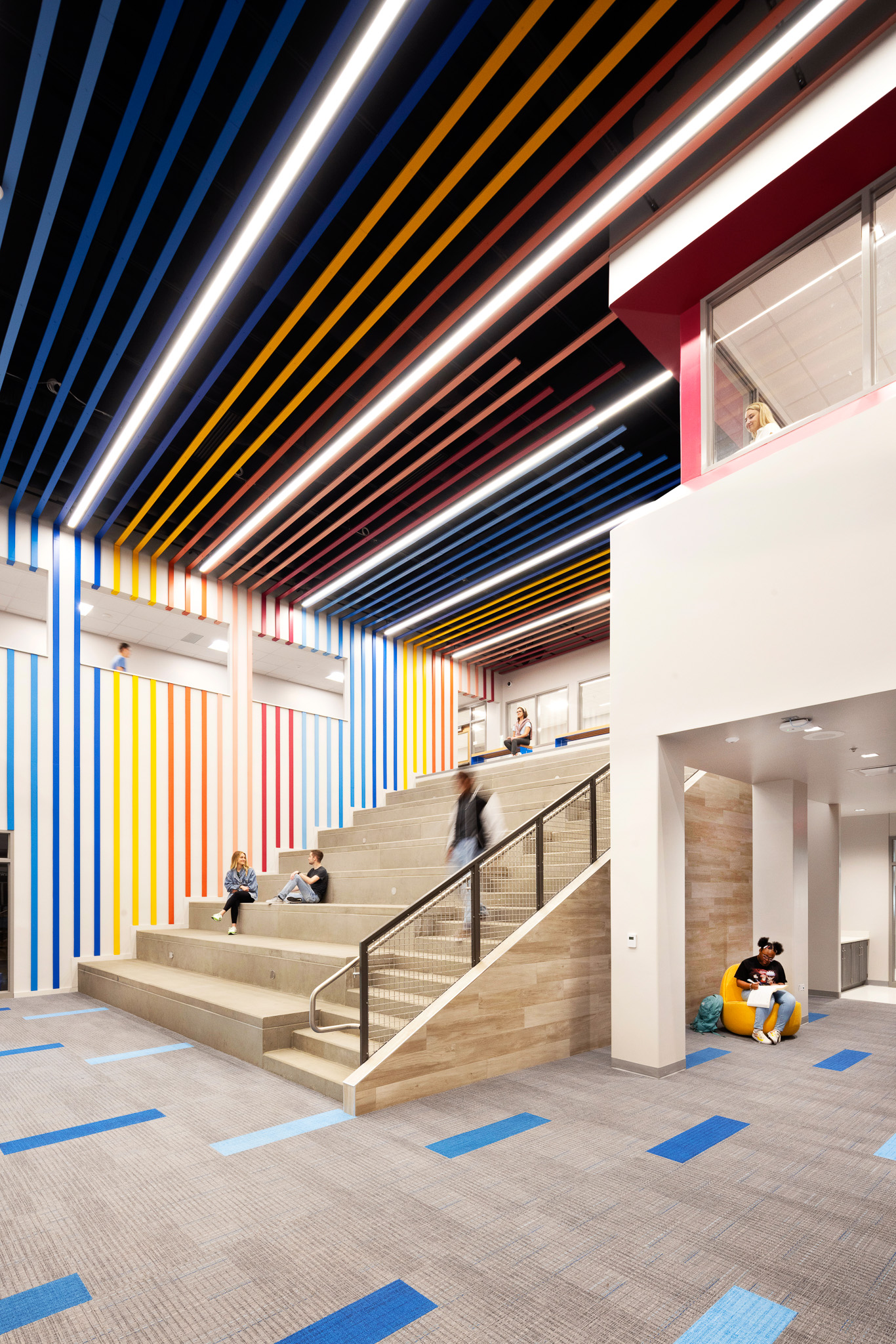 Buena Vista High School Learning Stair | IIDA Great Plains Chapter