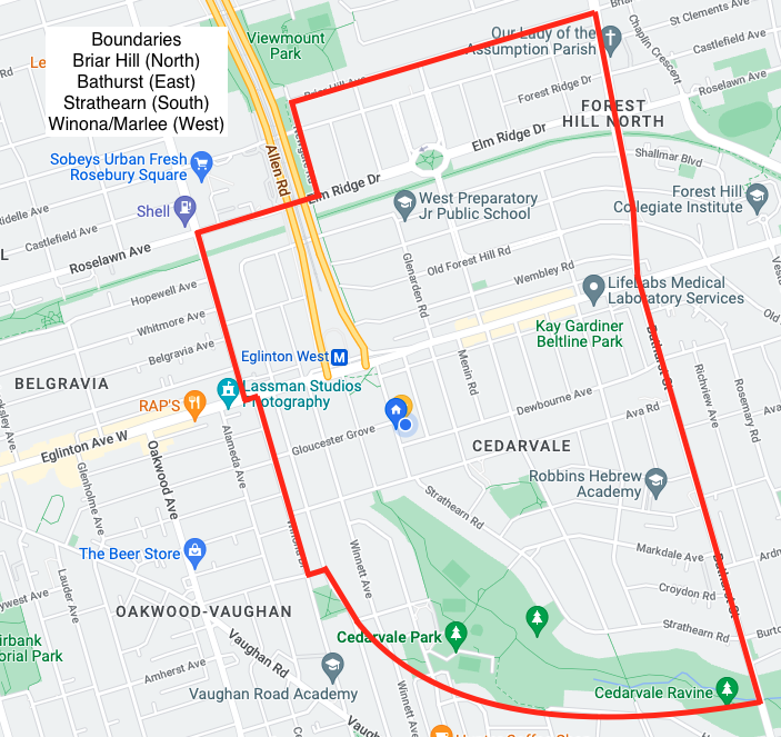 Cedarvale & Upper Village Community Group | About