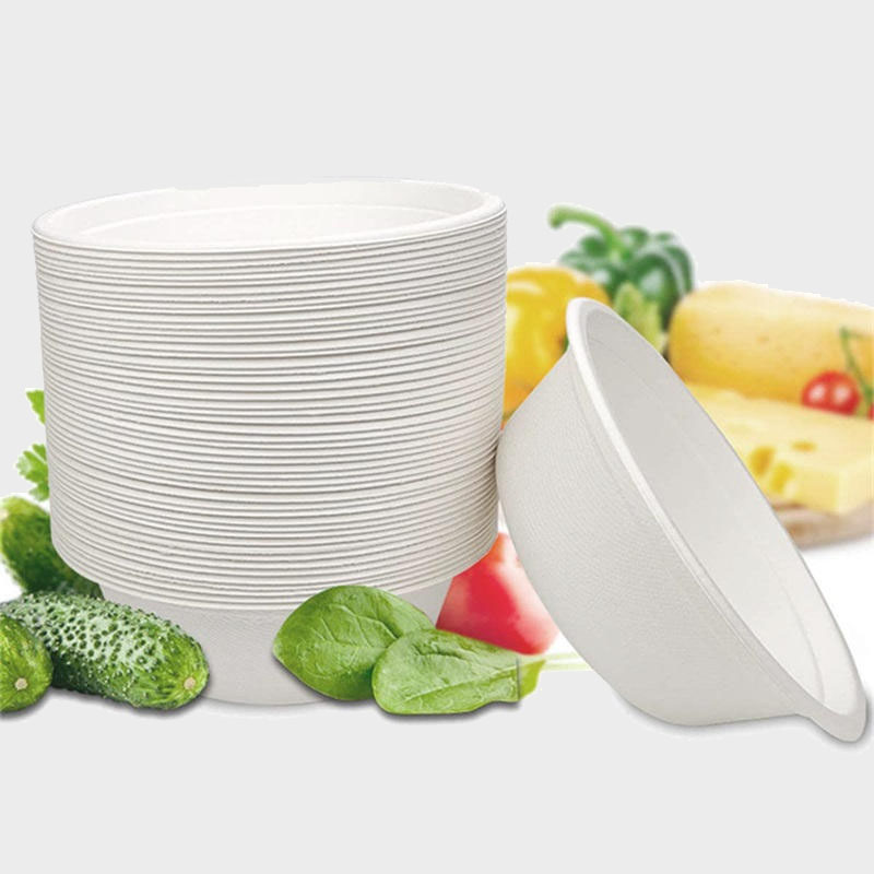 6” 7” Grease Resistant Biodegradable Salad Bowls