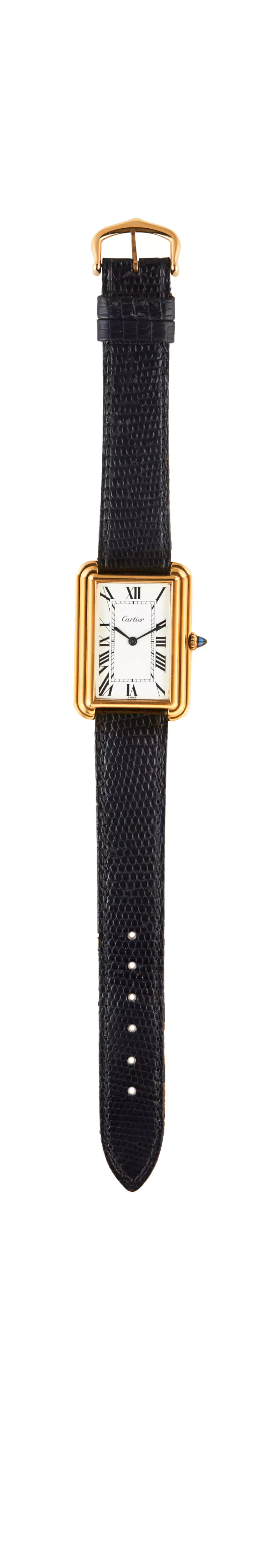 Cartier Tank Stepped Case "NYC" | discreet peacock
