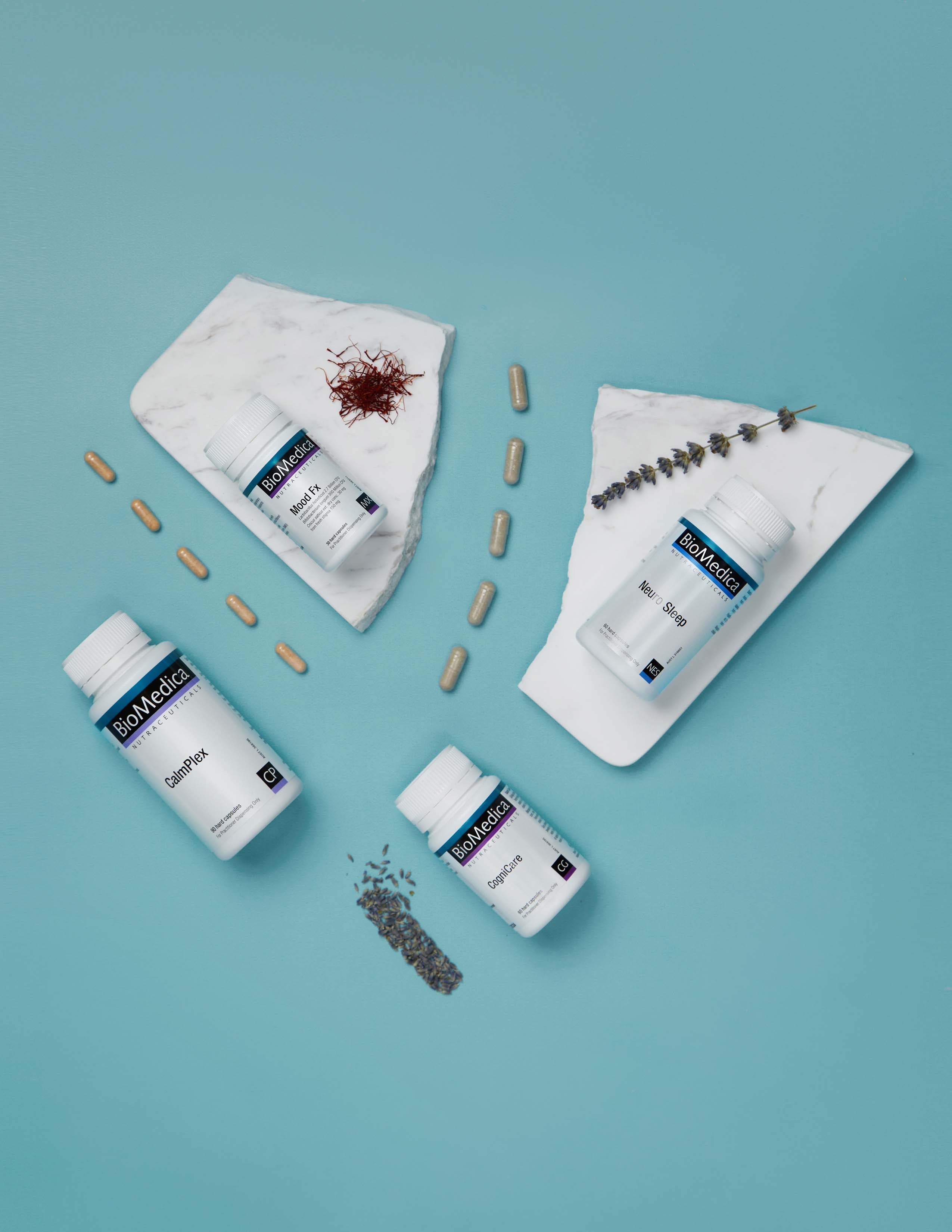 Bio-organic Supplements Styled Shoot