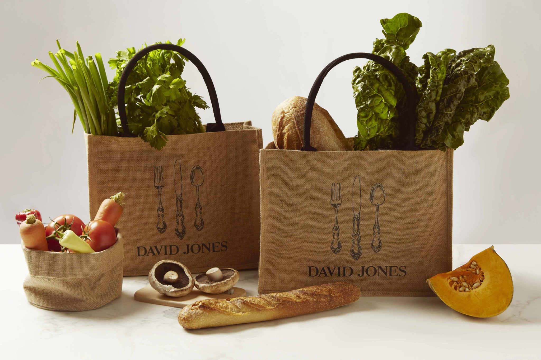Organic Food Styled Flat Lay