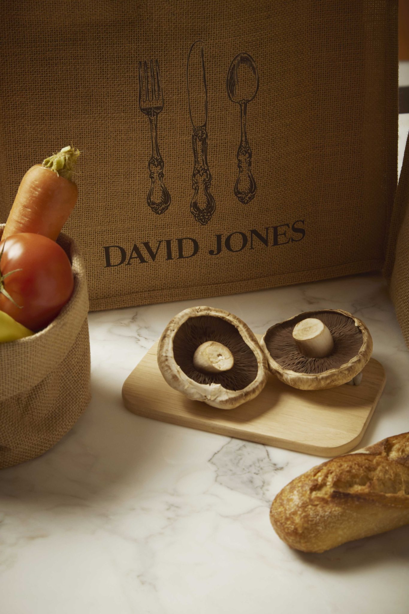 Organic Food Styled Flat Lay