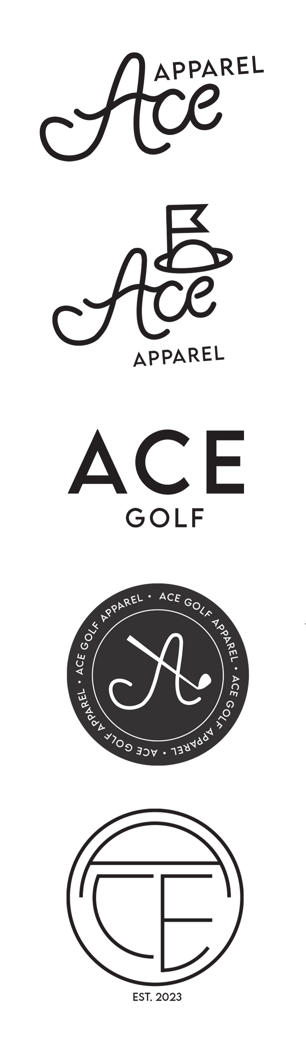 Ace Golf Logo Design